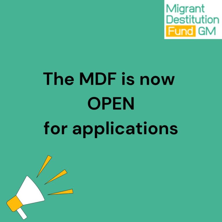 Migrant Destitution Fund GM